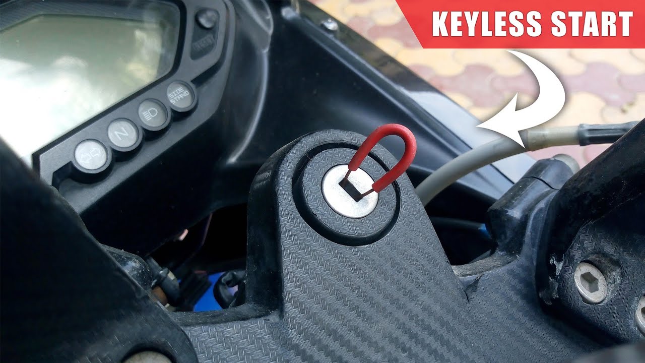 How to Start a Motorcycle Without the Key? - BikesnRiders